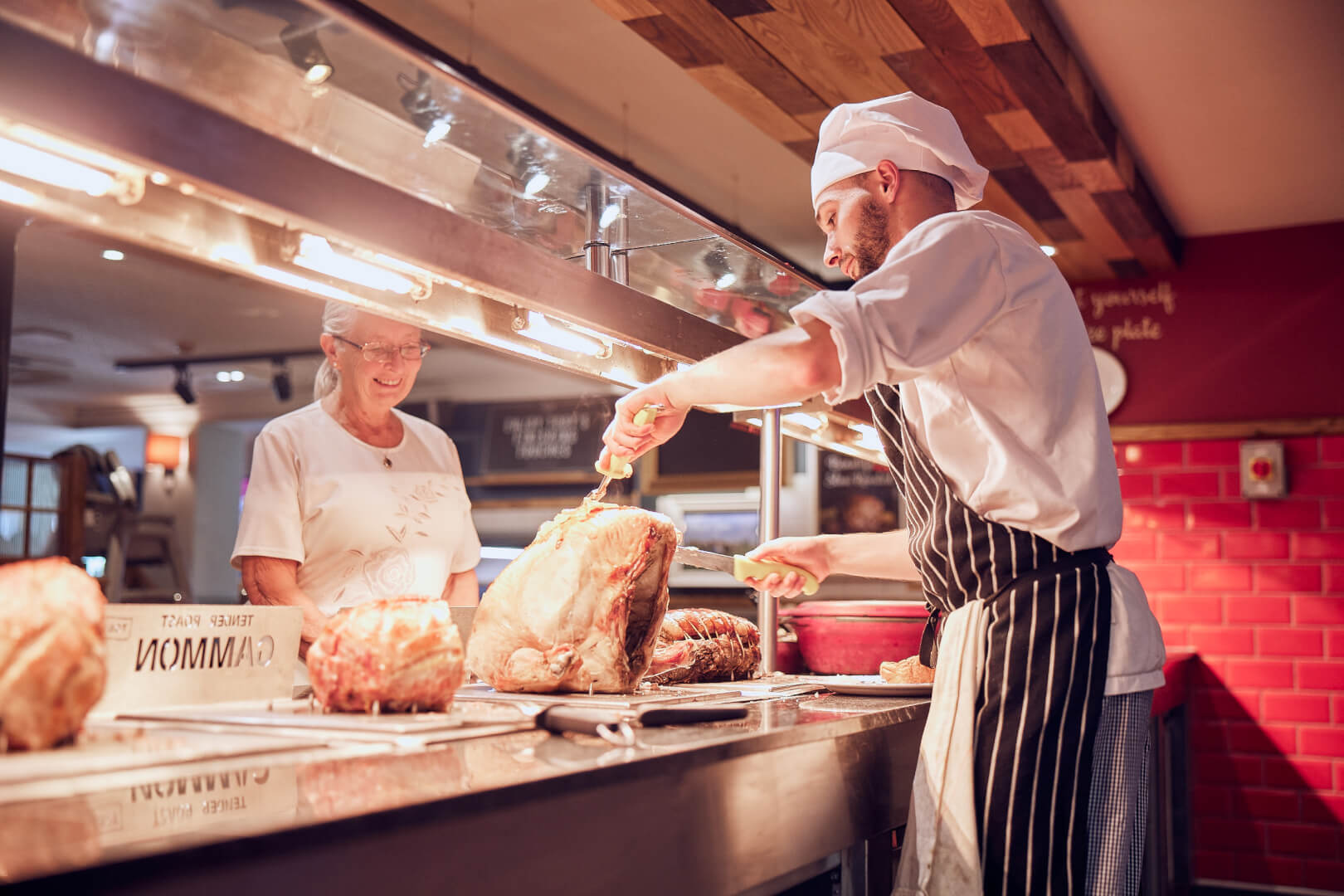 What is it like to work for Toby Carvery?